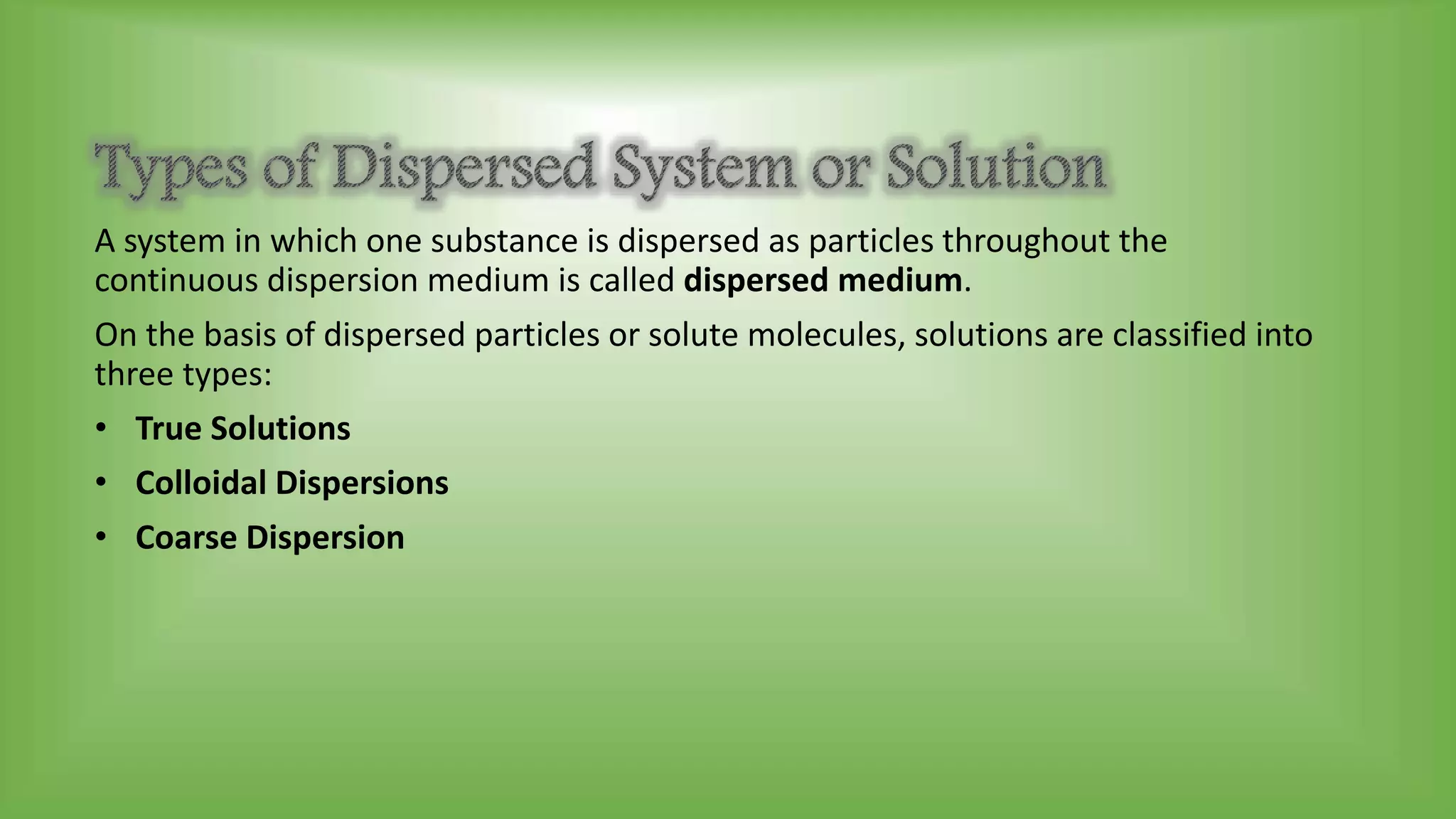 Solutions pastes & gels | PPTX