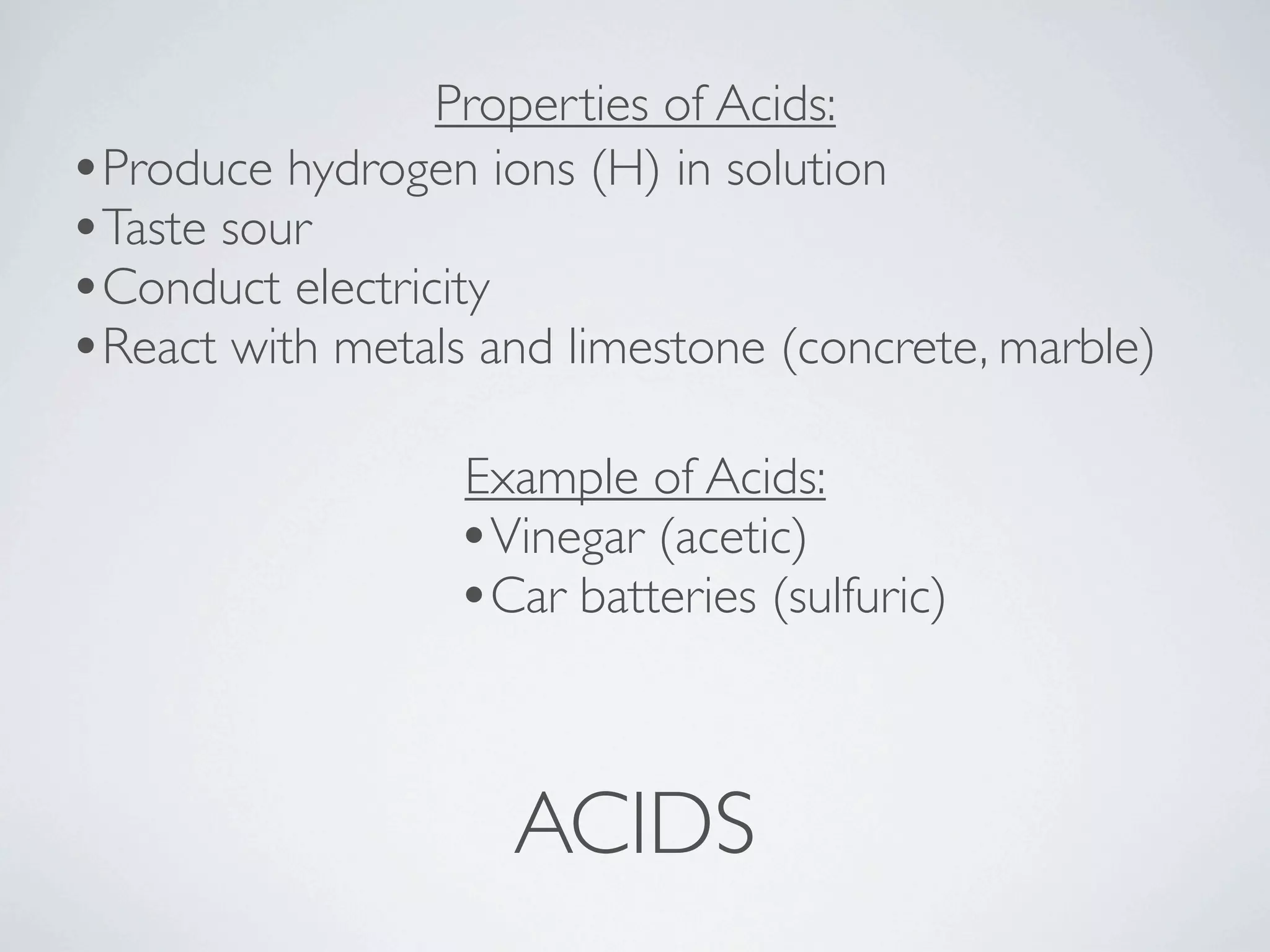 Solutions acid base | ZIP