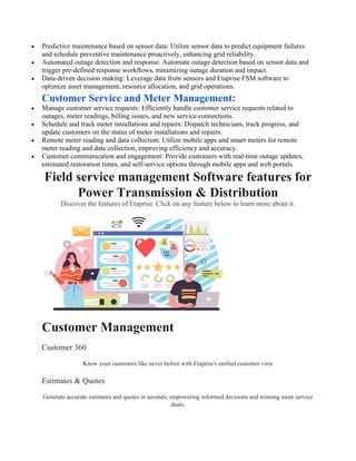 Field Workforce Management Software, Software for Field Service | PDF