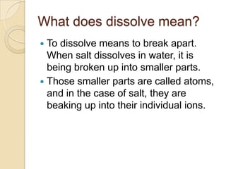 Solutions and colligative properties | PPTX