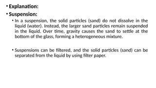 Solutions suspension and types of soultions.pptx