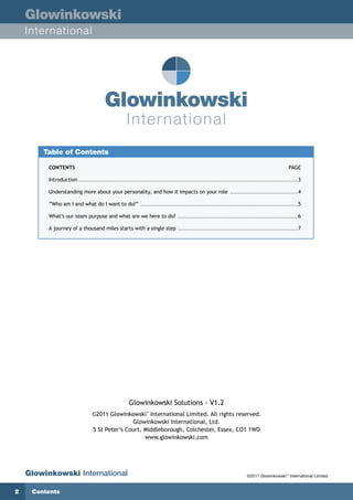 Glowinkowski Solutions Booklet | PDF