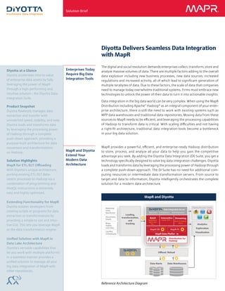 Data Integration with MapR | Diyotta India | PDF