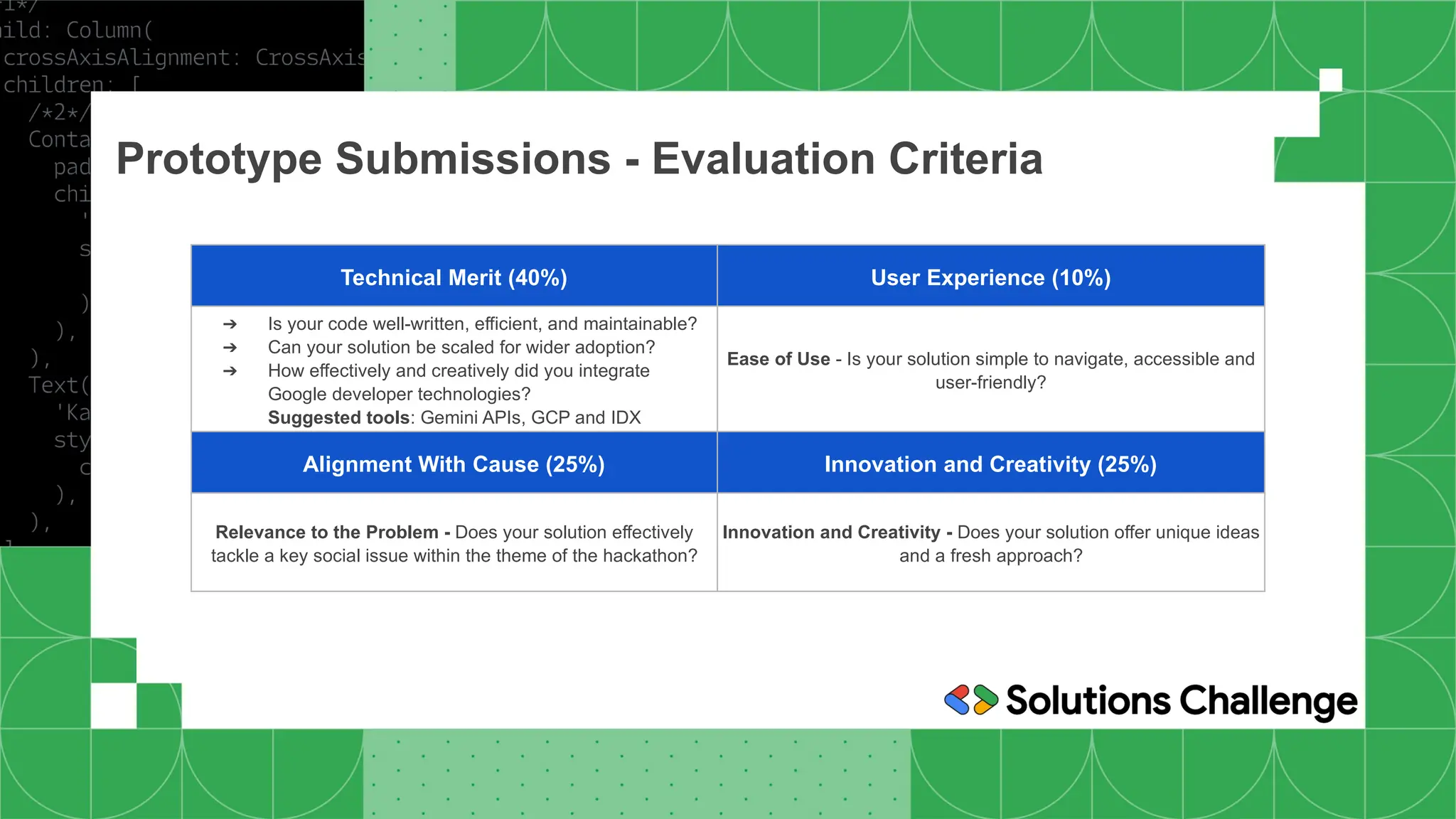 Solutions Challenge Hackathon Info PPT.pptx