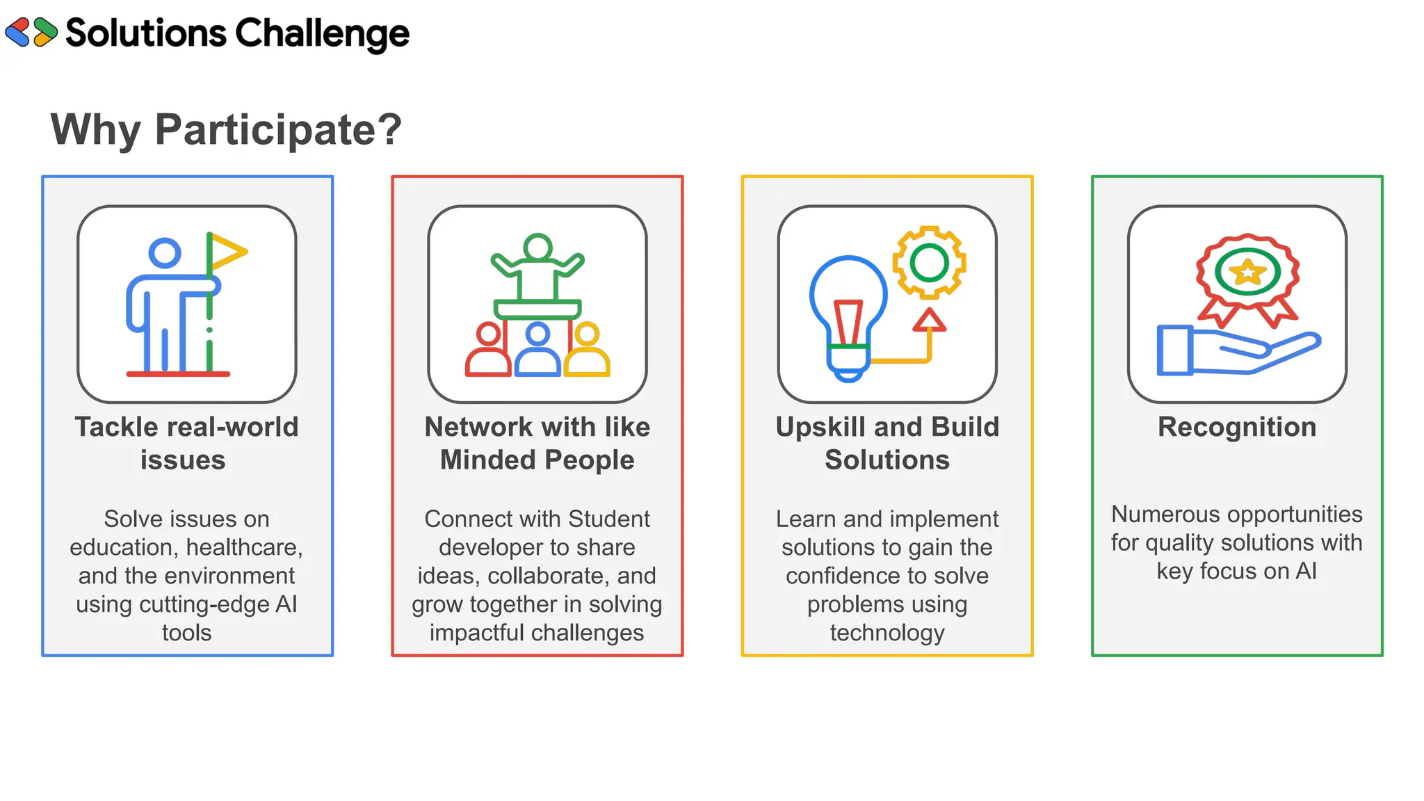 Solutions Challenge Hackathon Info PPT.pptx