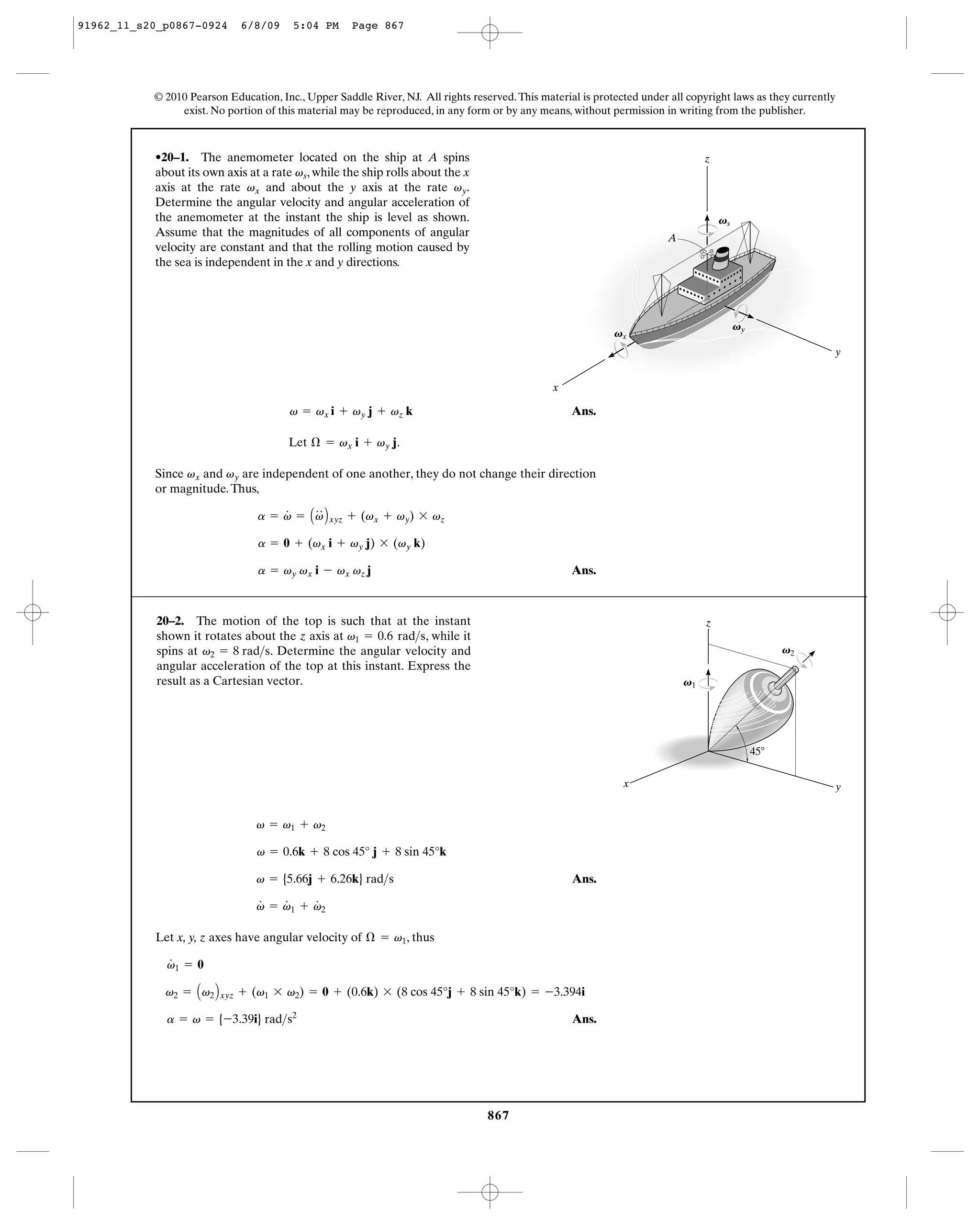 Solutions chapter 20 | PDF