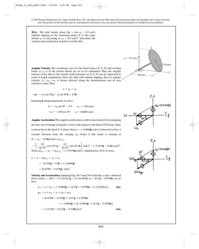 Solutions chapter 20 | PDF