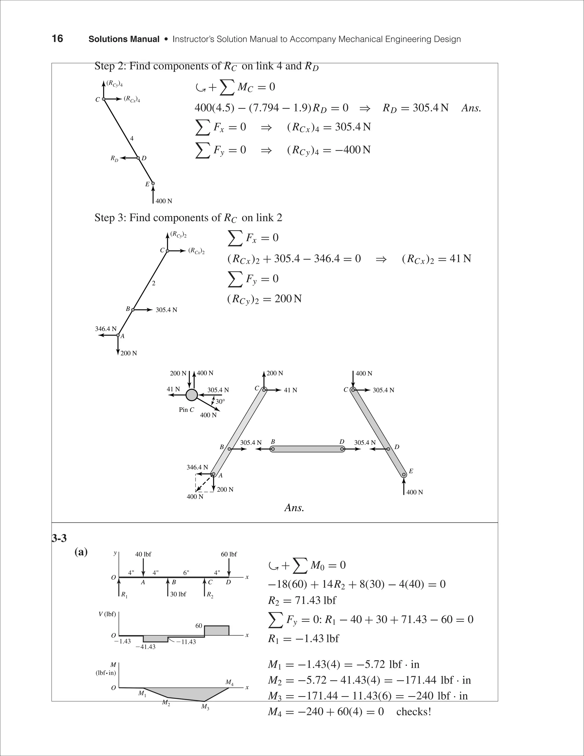 Solutions completo elementos de maquinas de shigley 8th edition | PDF