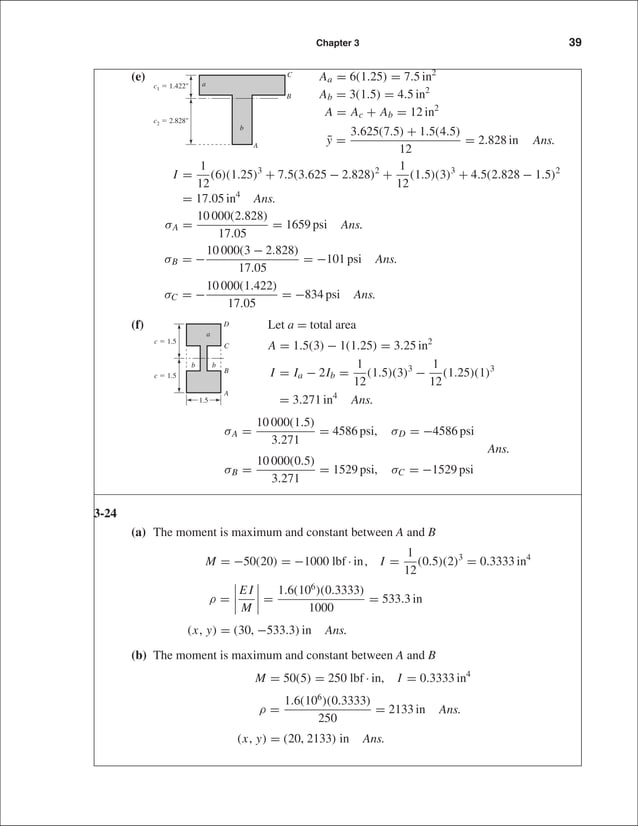 Solutions completo elementos de maquinas de shigley 8th edition | PDF