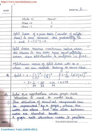 [Solutions] data mining question paper 2018 tutorialsduniya.com