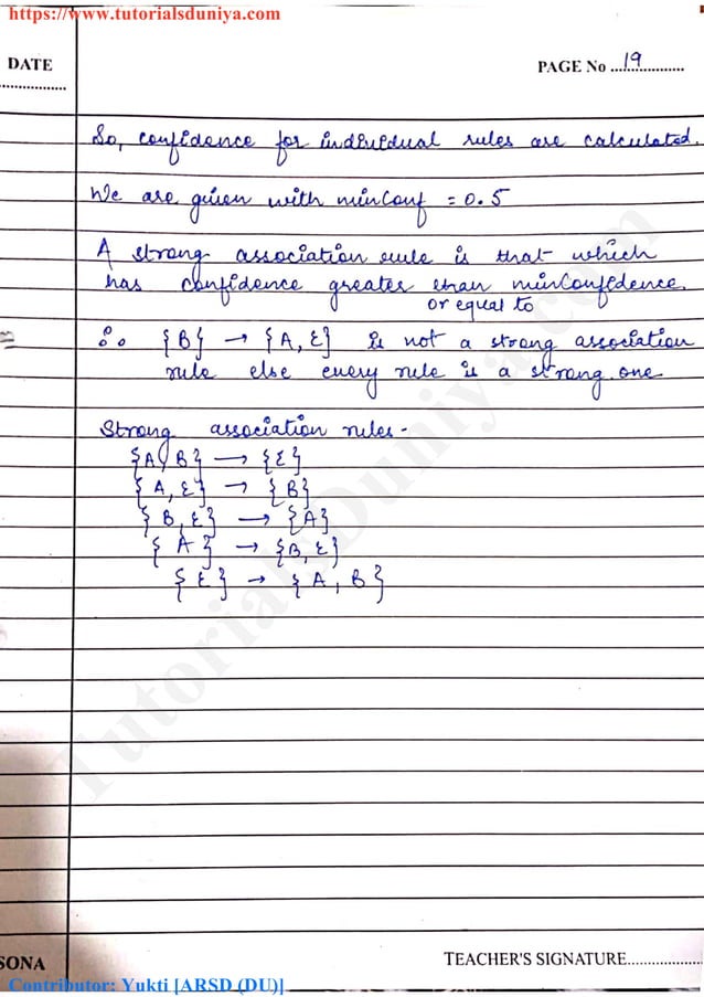 [Solutions] data mining question paper 2018 tutorialsduniya.com