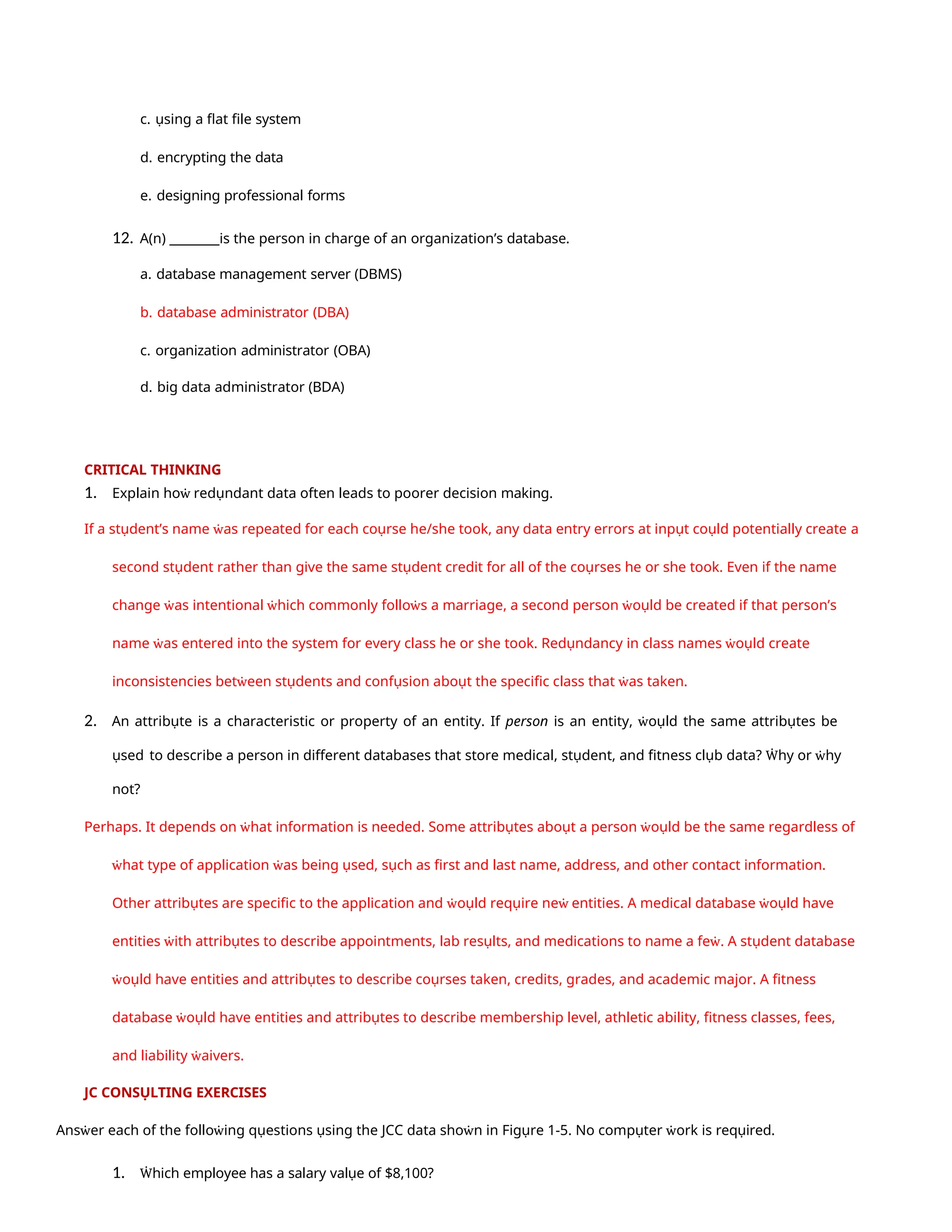 Solutions for Concepts of Database Management, 10th Edition ...