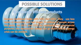 Innovative Solutions for energy crisis | PPTX