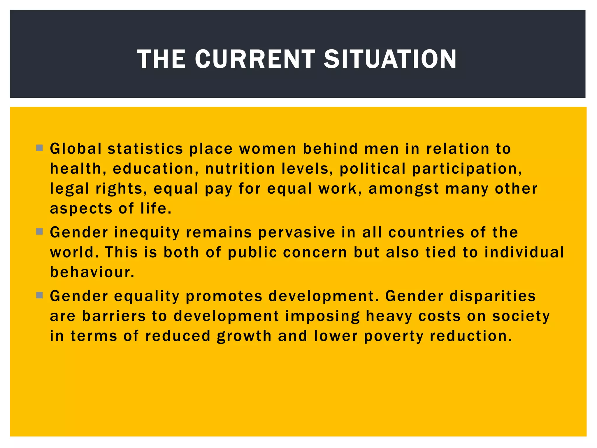 Solutions for gender concerns | PPTX