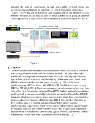 why time synchronization is important in power generation, transmission and distribution | PDF