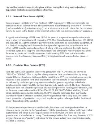 why time synchronization is important in power generation, transmission and distribution | PDF