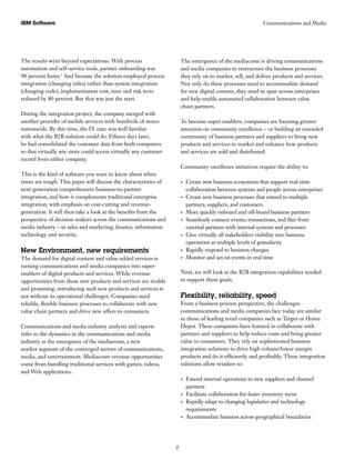IBM Comprehensive Business-to-Partner Integration | PDF