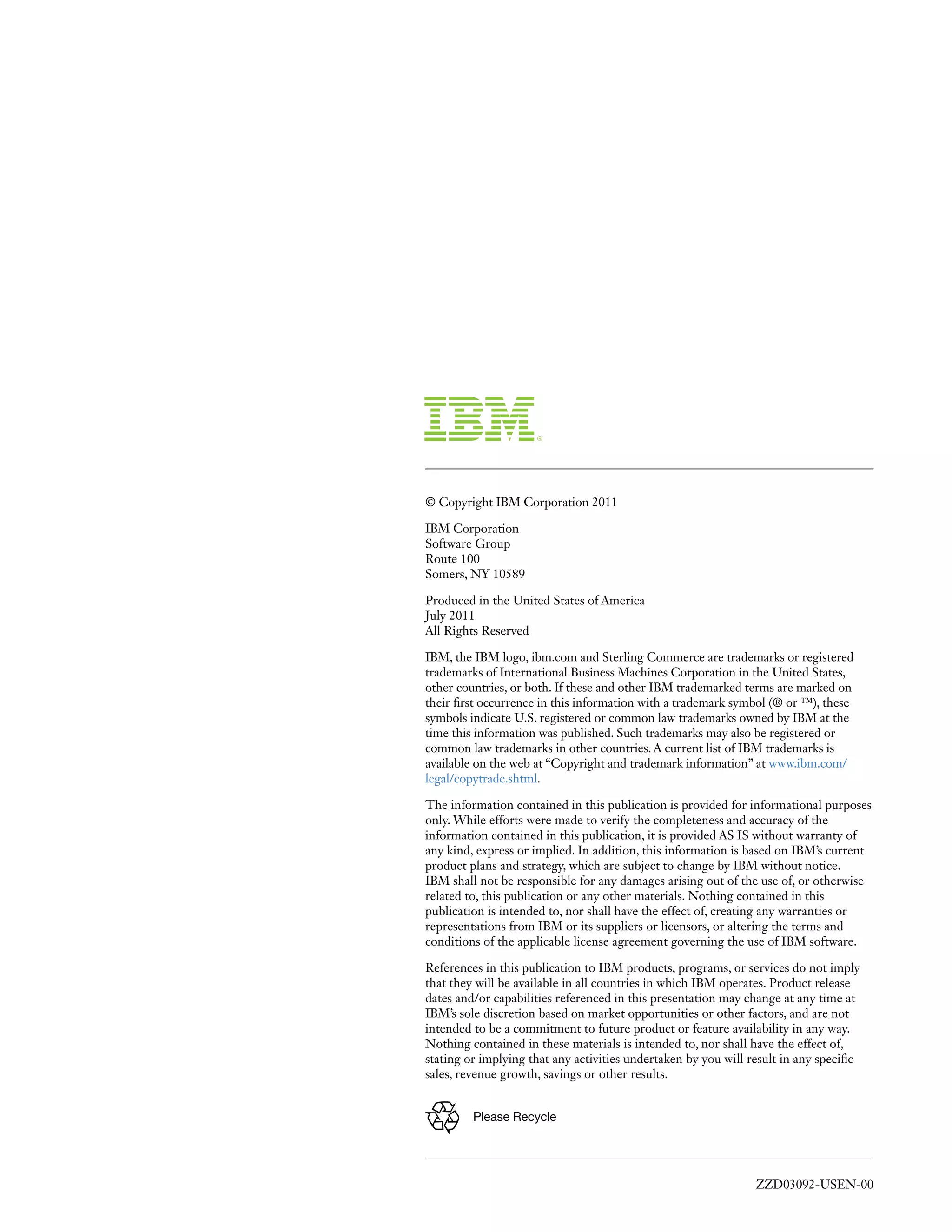 IBM Sterling Delivery and Service Scheduling | PDF | Cloud Computing ...