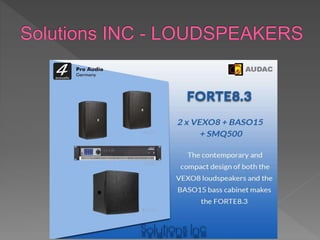 Solutions inc(speakers) | PPT