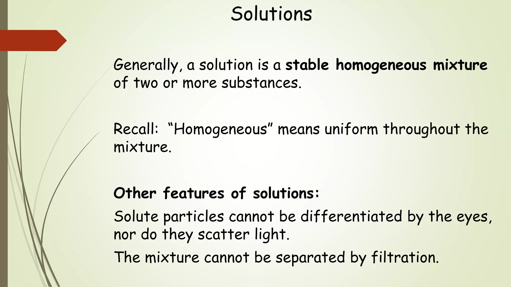 Chem 2 - Introduction to Solutions I | PPTX