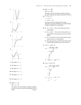 Solutions manual for calculus an applied approach brief international ...