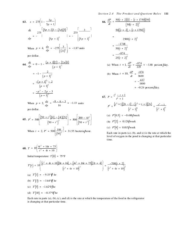 Solutions manual for calculus an applied approach brief international…