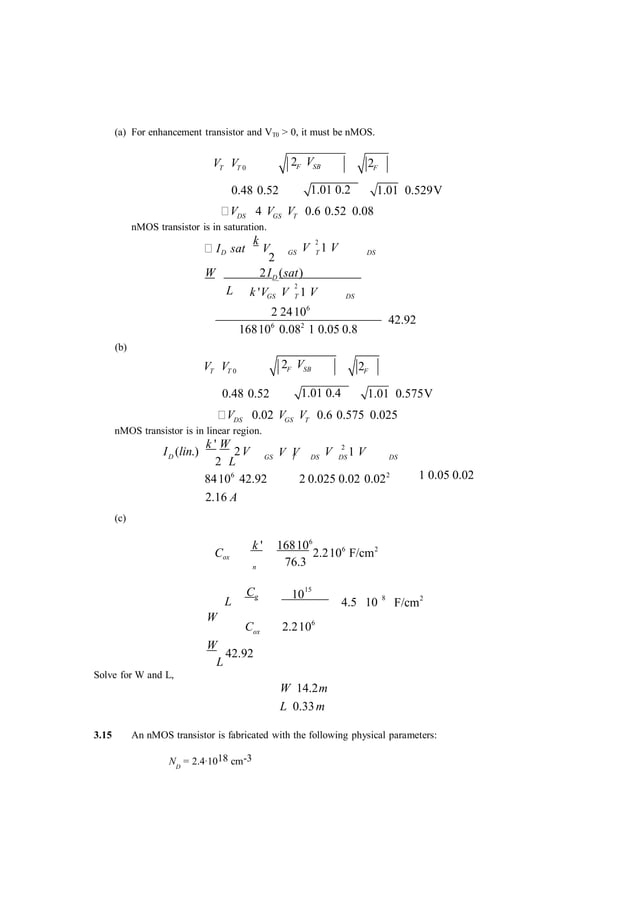 Solutions manual for cmos digital integrated circuits analysis and ...