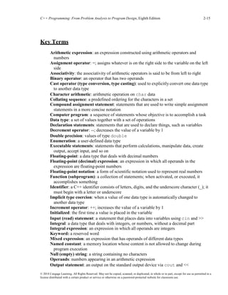 Solutions manual for c++ programming from problem analysis to program ...