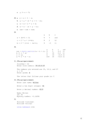 Solutions manual for c++ programming from problem analysis to program design 8th edition by ...