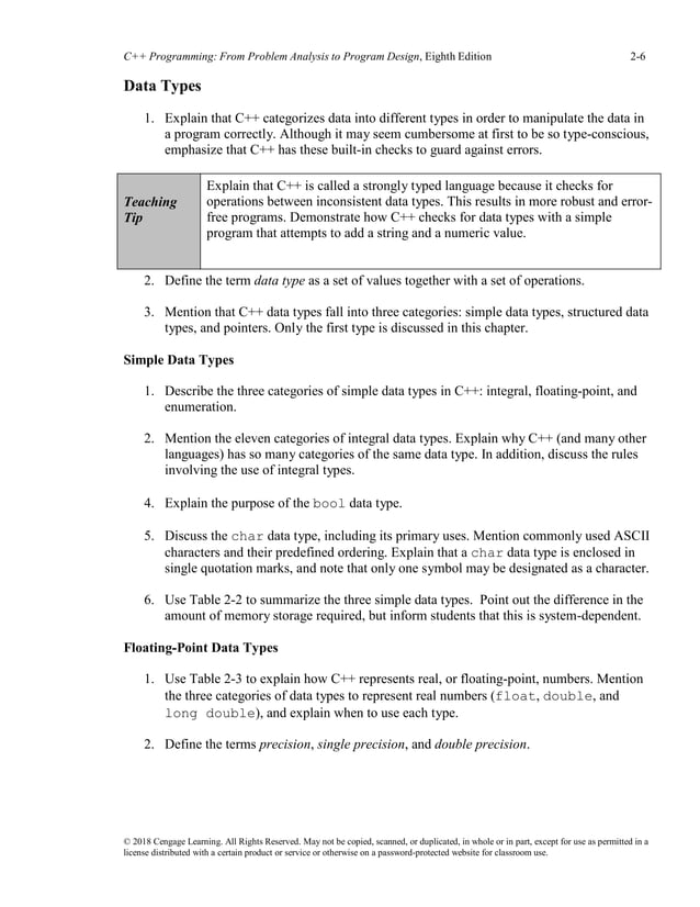 Solutions manual for c++ programming from problem analysis to program design 8th edition by ...