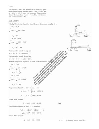 Solutions manual for engineering mechanics dynamics 13th edition by ...