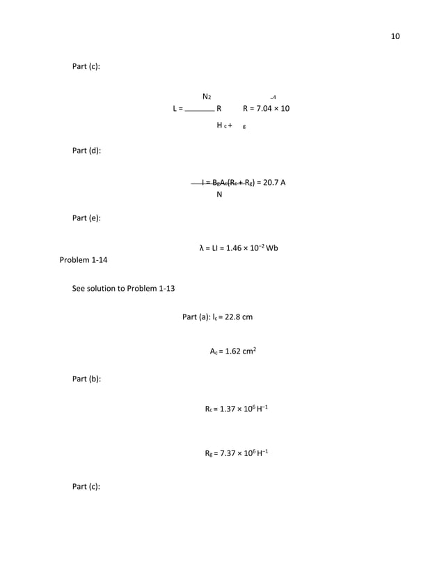 Solutions manual for fitzgerald and kingsleys electric machinery 7th ...