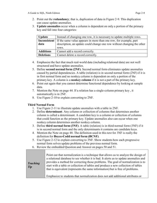 Solutions manual for guide to sql 9th edition by pratt | PDF