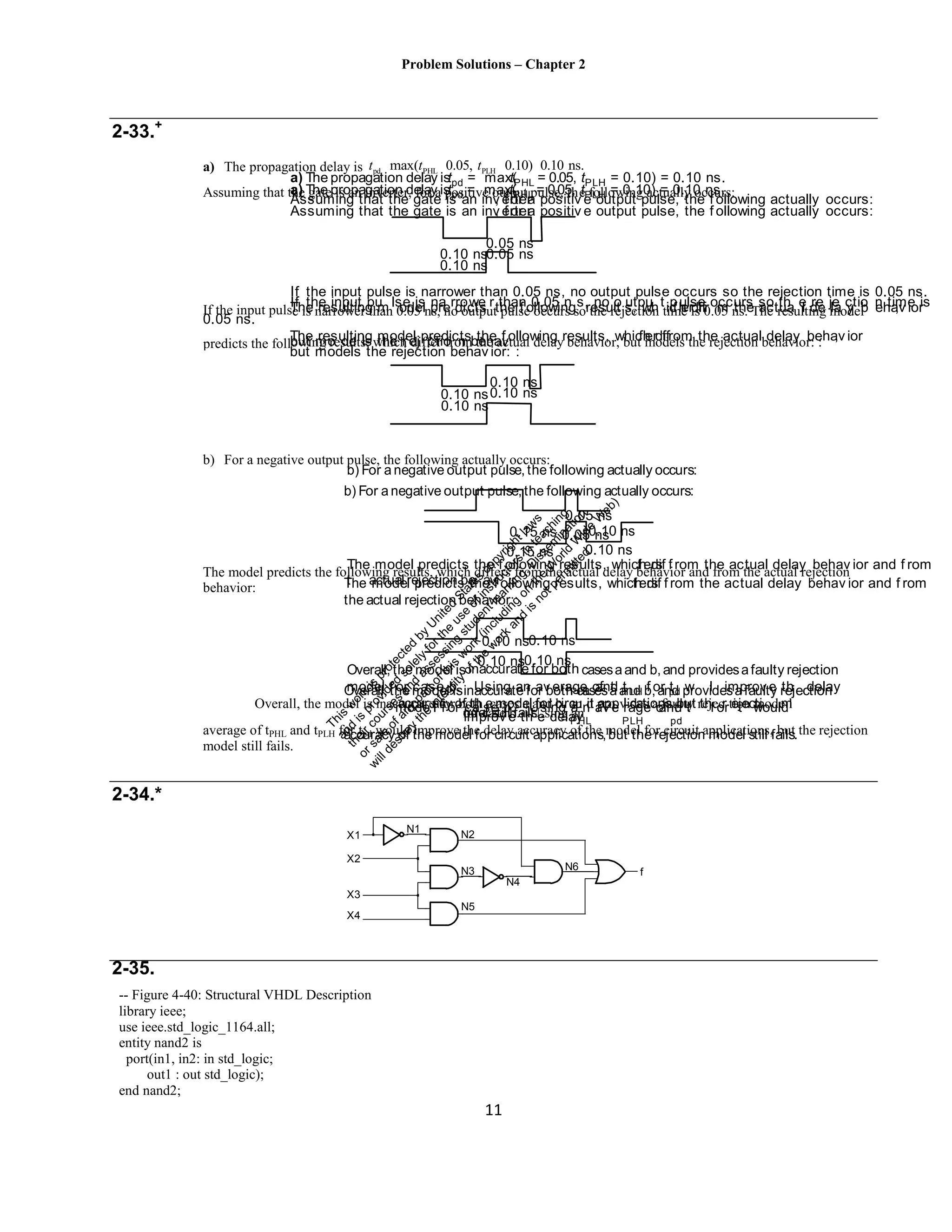 Solutions manual for logic and computer design fundamentals 5th edition ...
