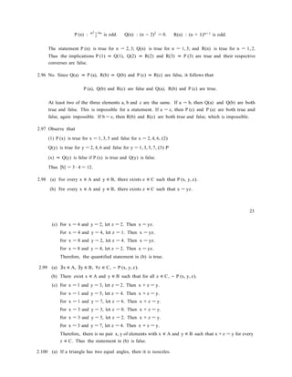 Solutions Manual for Mathematical Proofs A Transition to Advanced Mathematics 3rd Edition by ...