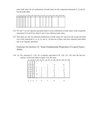 Solutions Manual for Mathematical Proofs A Transition to Advanced ...