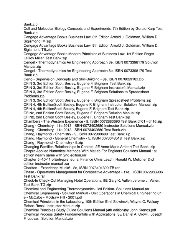 Solutions Manual And Test Bank 2019 Pdf 
