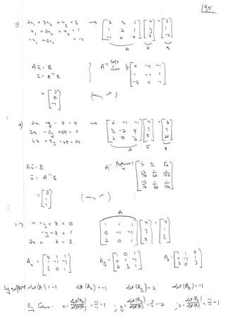 Solutions Matrices.pdf for engineering mathematics | PDF