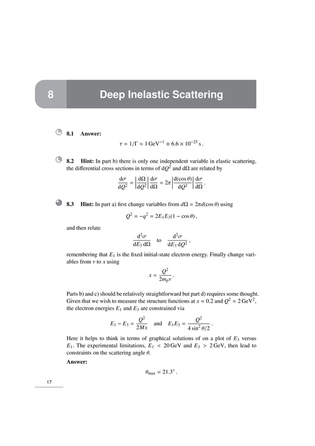 Solutions modern particlephysics | PDF | Physics | Science