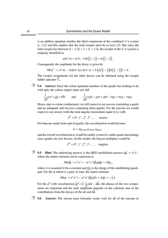 Solutions modern particlephysics | PDF | Physics | Science
