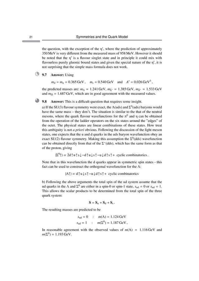 Solutions modern particlephysics | PDF | Physics | Science
