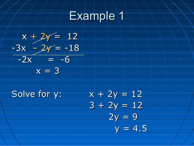 Solutions of linear systems (2.1 old)
