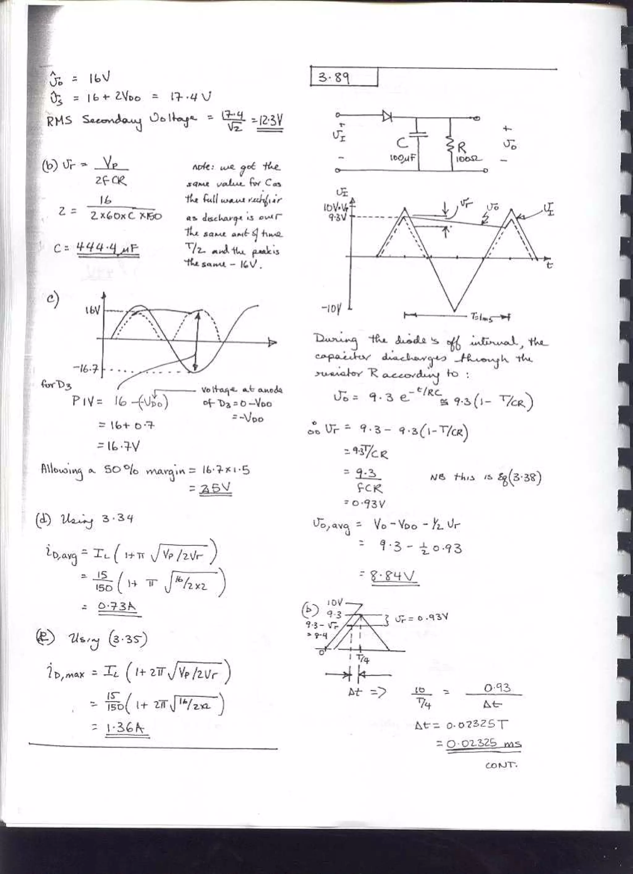 Solutions of sedra and smith | PDF