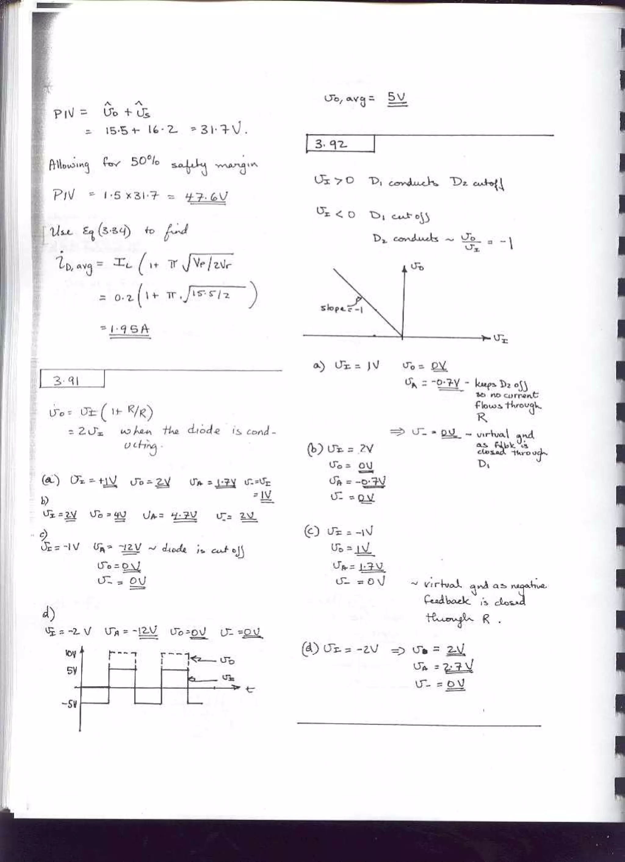 Solutions of sedra and smith | PDF