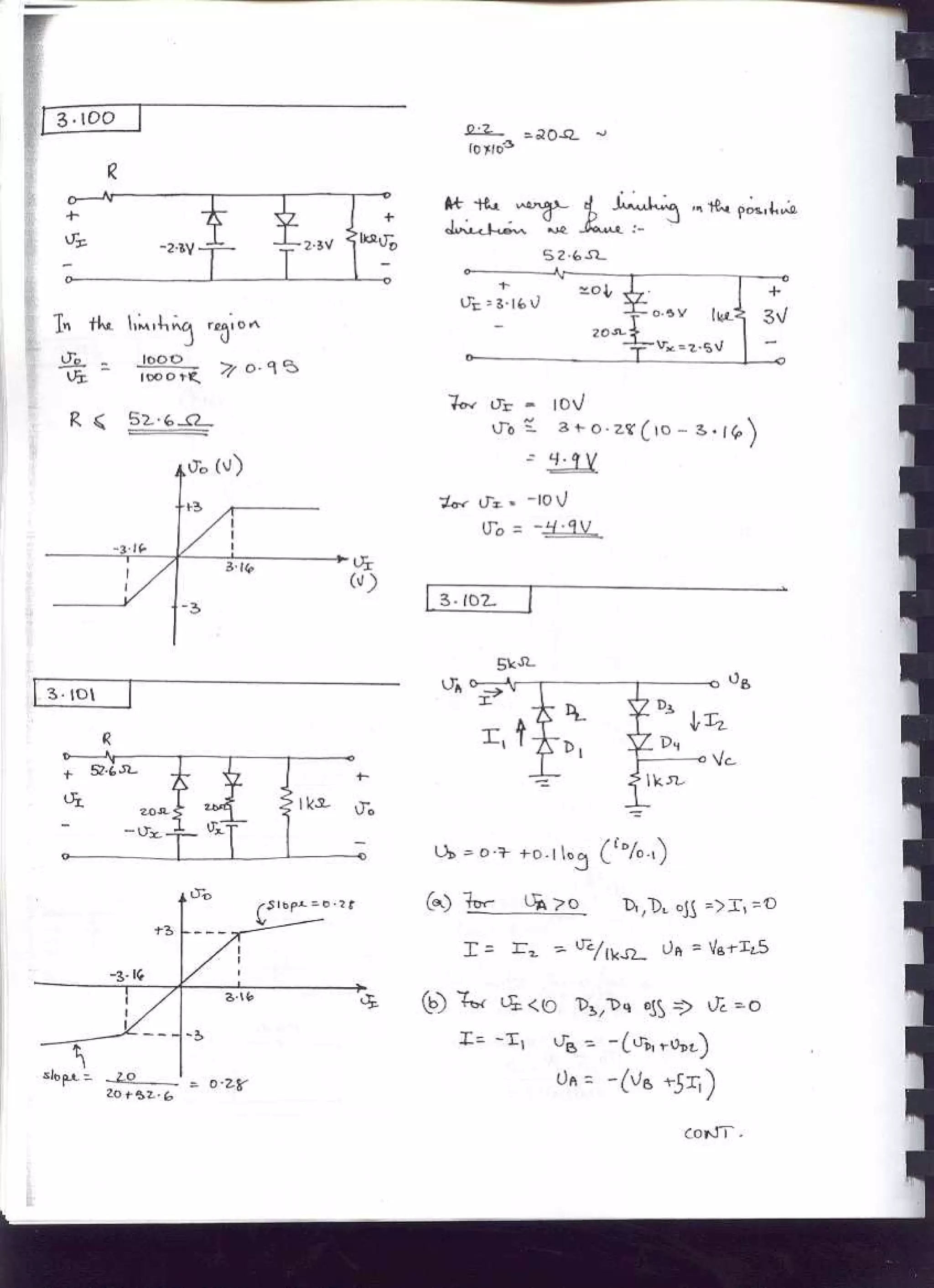 Solutions of sedra and smith | PDF