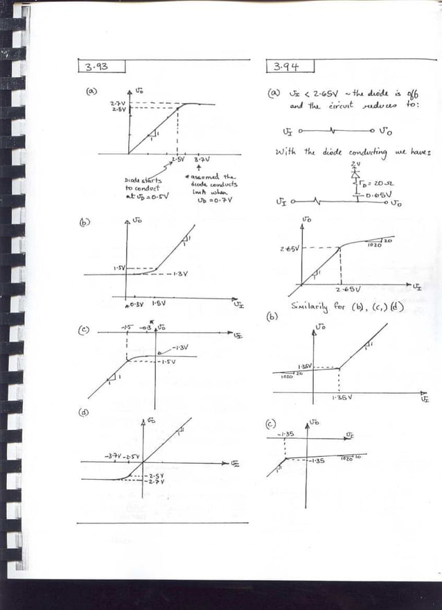 Solutions of sedra and smith | PDF