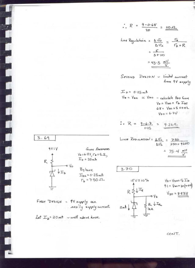 Solutions of sedra and smith | PDF