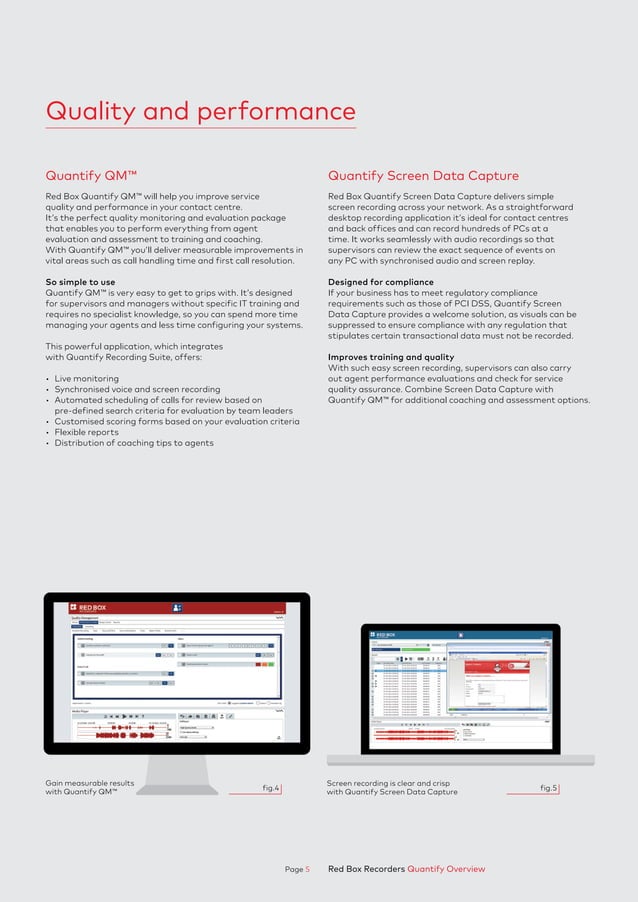 Red Box Recorders Solutions Overview | Voyager Networks | PDF