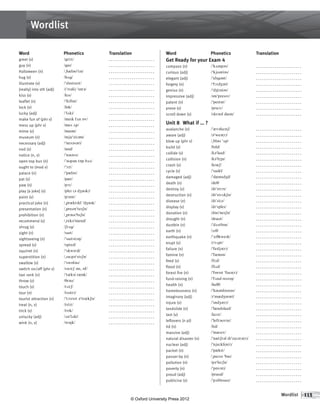 Solutions_Pre-Int_Wordlist.pdf for English learners | PDF