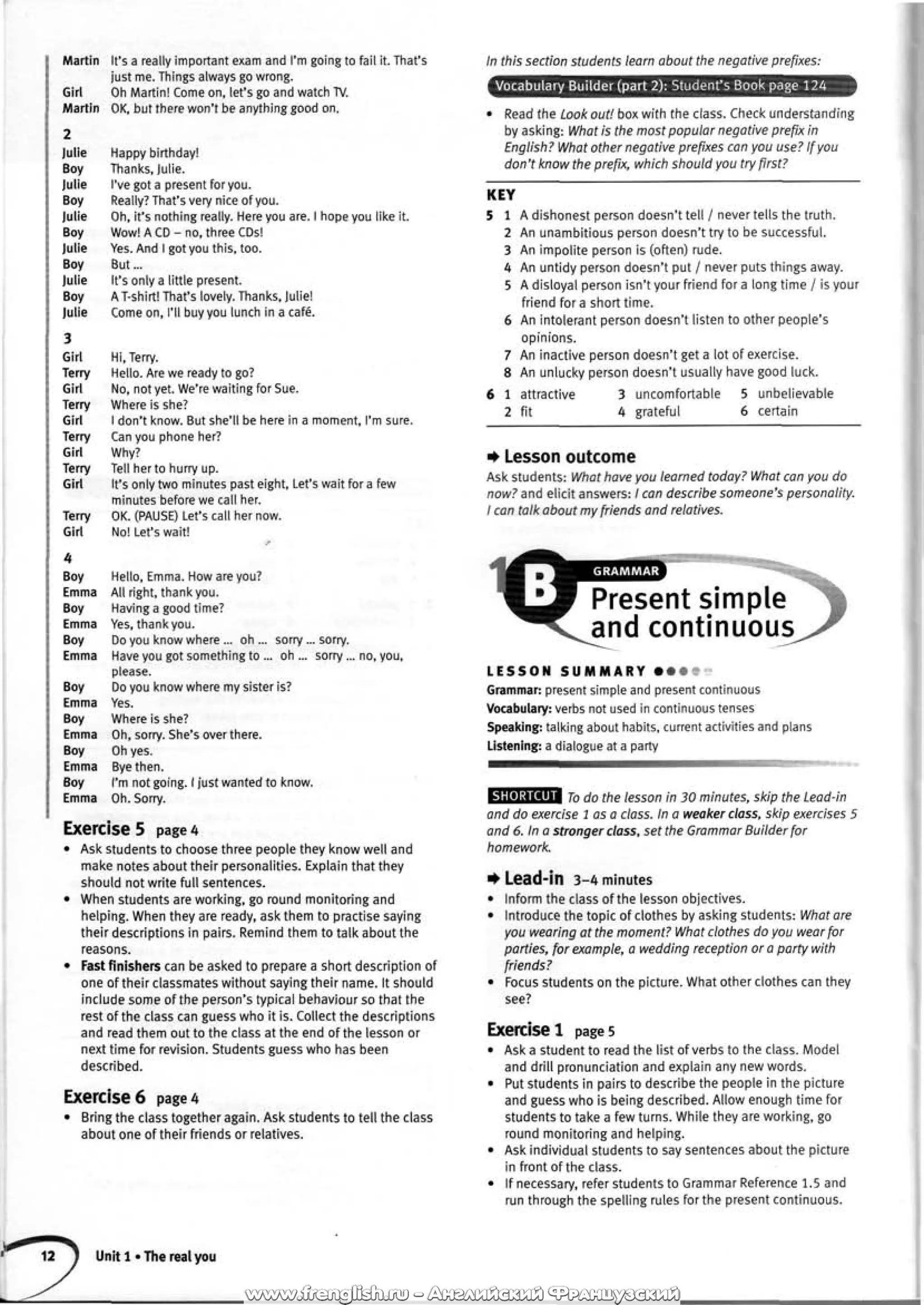 Solutions pre intermediate_tb | PDF